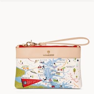 Spartina 449 | Bags | Spartina 449 Maps Bay Dreams Scout Wristlet ...